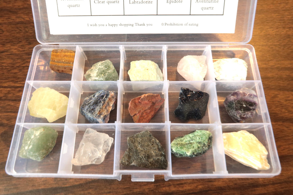 Collector's Box - Rough Rocks, Assorted – Gems By Mail