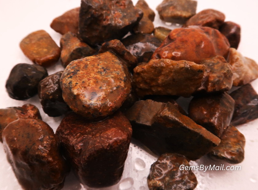 Rough Ruby Corundum - 1 LB, Size Small – Gems By Mail